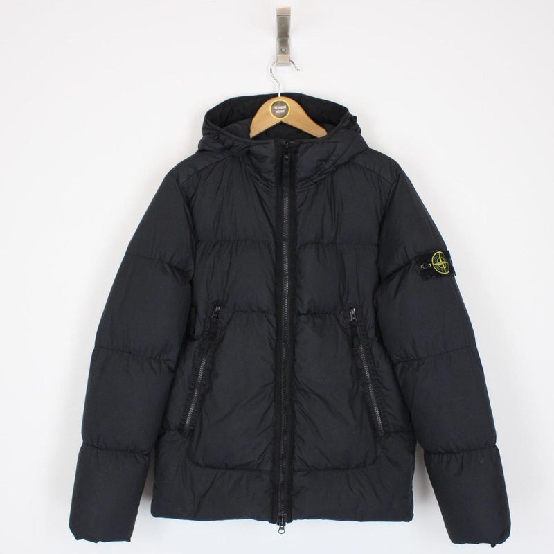 Stone Island AW 2021 Black Garment Dyed Crinkle Reps R-NY Stone Island AW 2021 Black Garment Dyed Crinkle Reps R-NY
